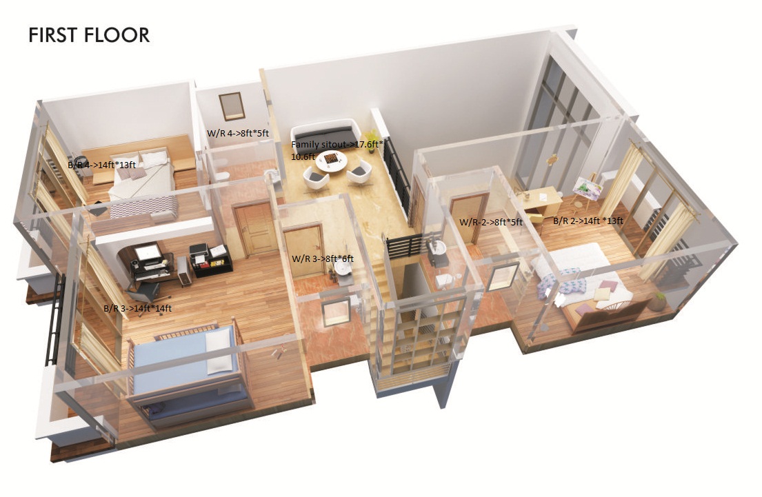 first_floor_plan_with_room_dimension – Vaswani